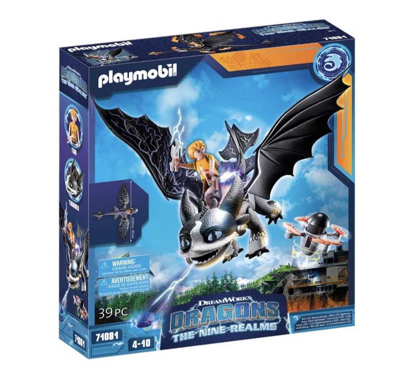 Playmobil Dragons: The Nine Realms - Thunder & Tom (Neu und ...