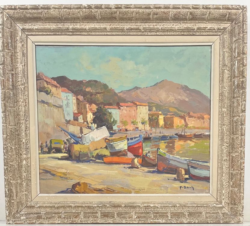 Paul Bach (1866-1919) Küsten Szene Gemälde (Gebraucht) in Root für CHF 80 – mit Lieferung auf ...