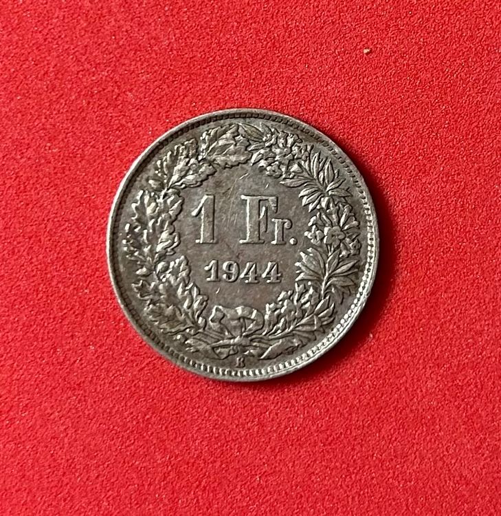 1 Franken Jahrgang 1944 | Kaufen auf Ricardo