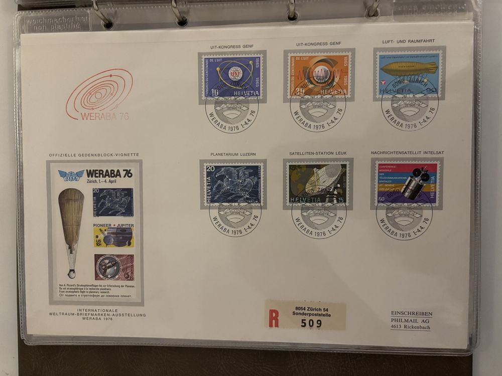 Luxus Brief Weraba 1.-4.4.1976 in Zürich (Gebraucht) in Murgenthal für ...