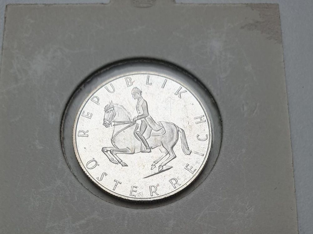 🇦🇹 Austria 5 Schilling 1965 *** UNC from roll *** silver (Gebraucht) in Pully für CHF 9 – mit ...