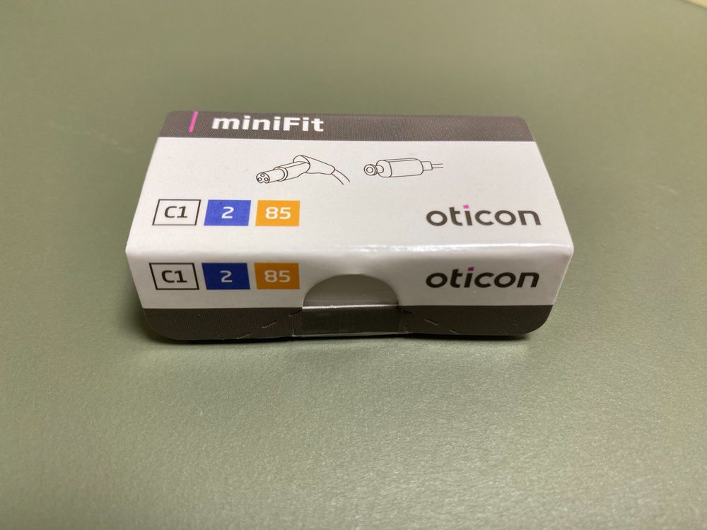 Oticon miniFit Hörer, 85dB Länge 2 links und rechts | Kaufen auf Ricardo