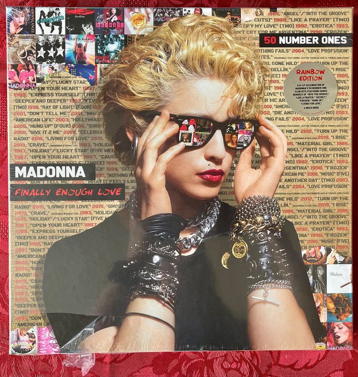 Madonna Finally Enough Love Rainbow Edition 6 LP Box sealed (Neu und ...
