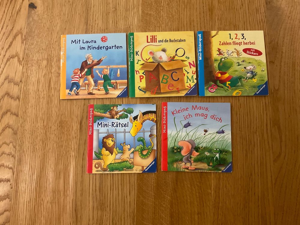 5x Mini-Bilderspass „ Mit Laura im Kindergarten „ etc. (Gebraucht) in ...