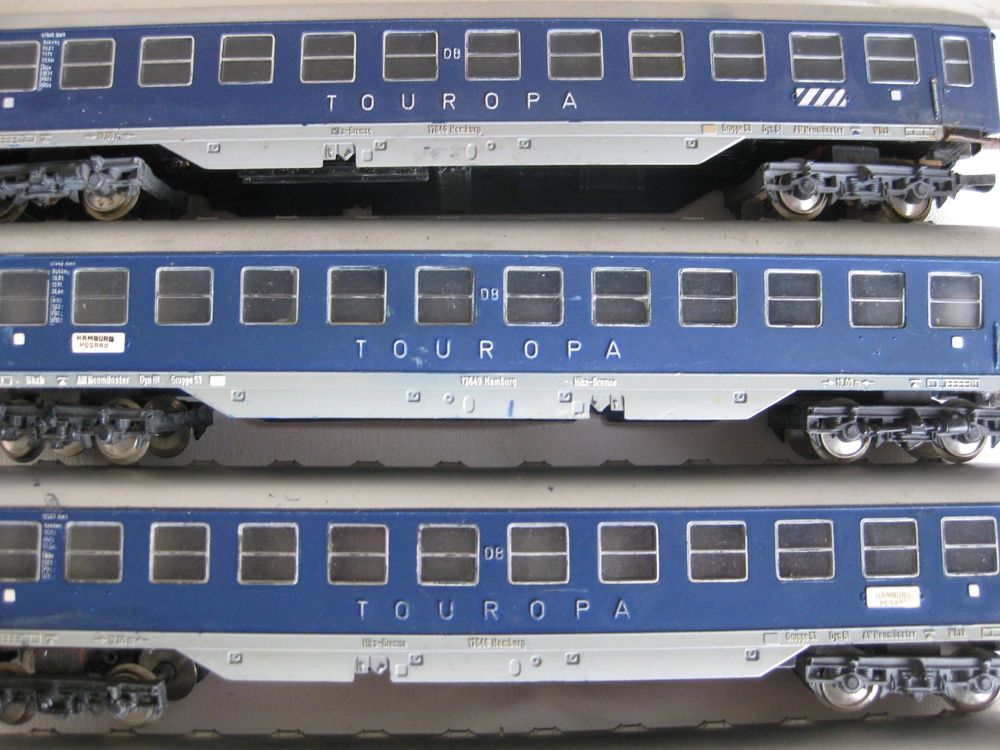 Fleischmann, Personenwagen TOUROPA 5 Stück, HO (Gebraucht) in Heimberg ...