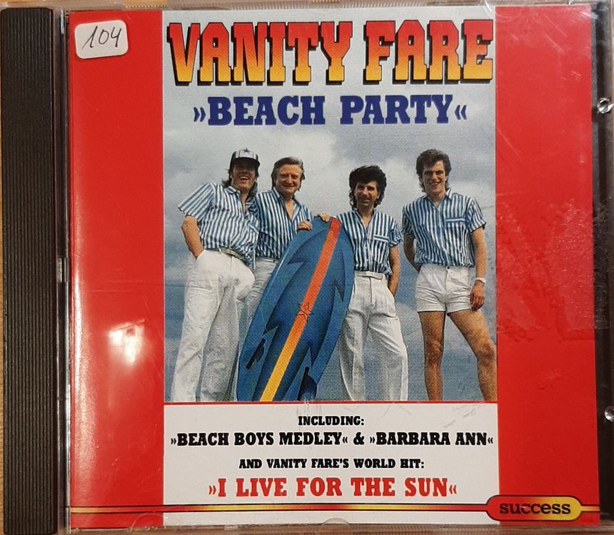 Vanity Fare - Beach Party, USA Pop Album 1994 (Gebraucht) in Amriswil ...