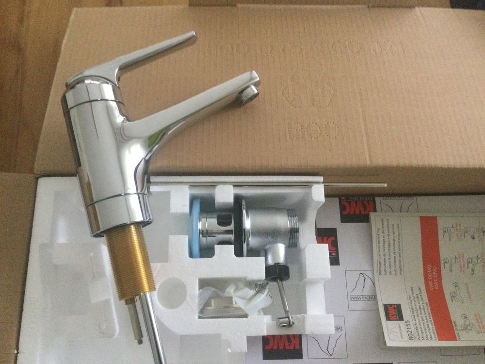 Mischer für Waschtischschwenkbarer KWC DOMO A150 neu. | Kaufen auf Ricardo