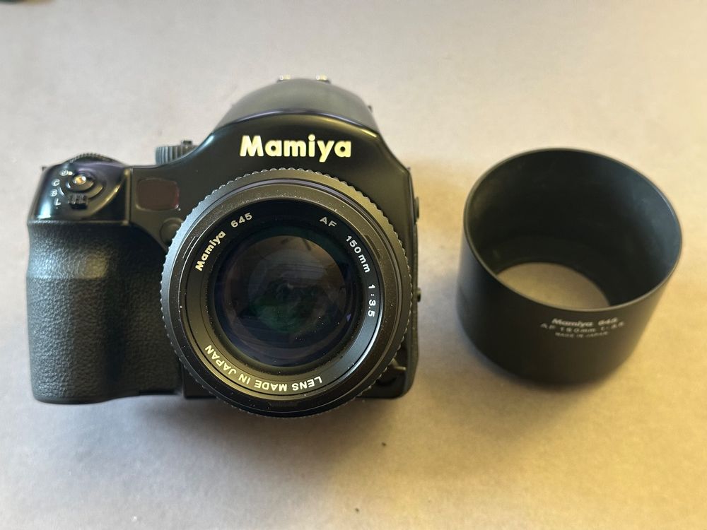 Mamiya 645 AFD II Kamera + Objektiv 150mm + Sonnenblende | Acheter sur ...