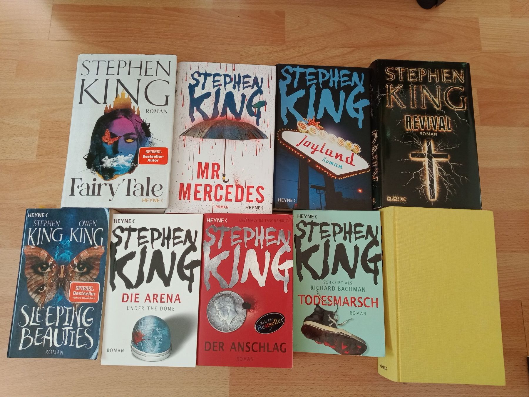 9x Stephen King Thriller Horror Bücher Romane Roman (Gebraucht) in ...