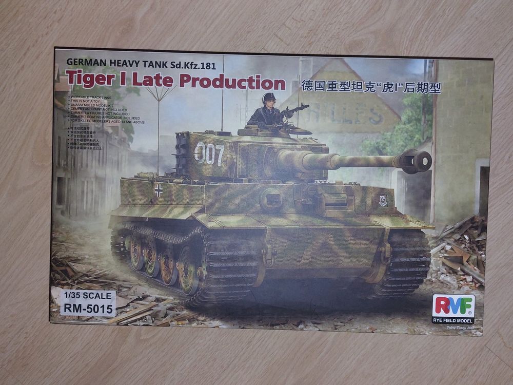 Rye Field Model Tiger I Late 1/35 (Neu und originalverpackt) in SEUZACH ...