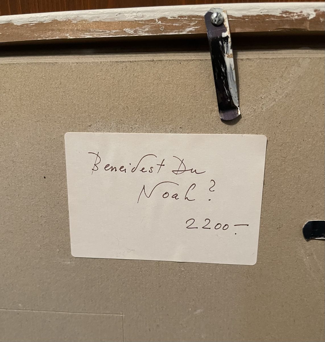 Bild von Peter Rüfenacht (Beneidest Du Noah?) (Gebraucht) in Niederwil ...