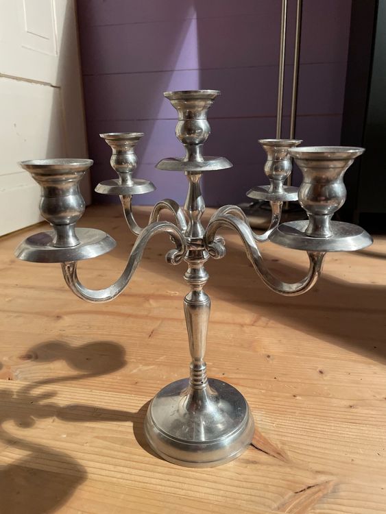 Stilvoller 5-armiger Kerzenständer / Chandelier zerlegbar (Gebraucht ...