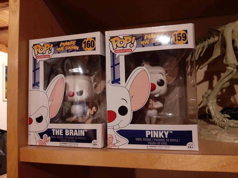 Pinky and The Brain Funko POP! #159 #160 (Neu und originalverpackt) in ...