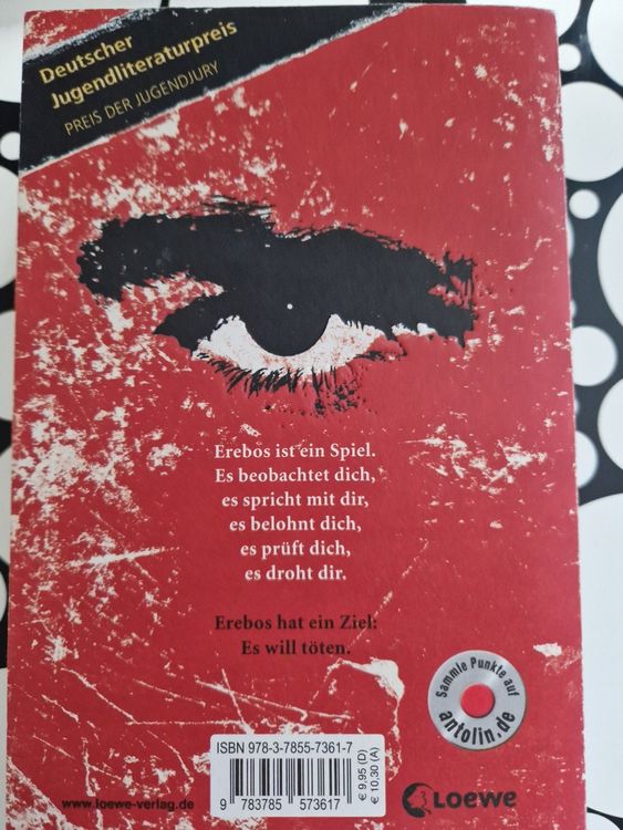 Ursula Poznanski Erebos Band 1 Jugendliteraturpreis (Gebraucht) in ...