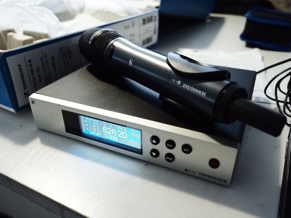 Sennheiser Set Funkmikrofon ew G4 935 + Funkempfänger ew G4 (Gebraucht ...