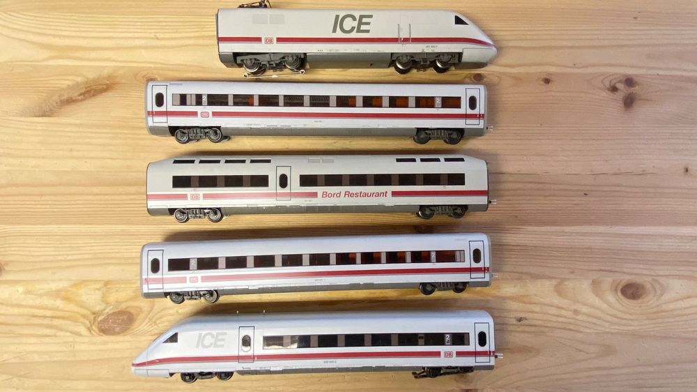 Märklin ICE 1/2 Digital mit neuem HLM/LED + Traktions-Set (Gebraucht ...