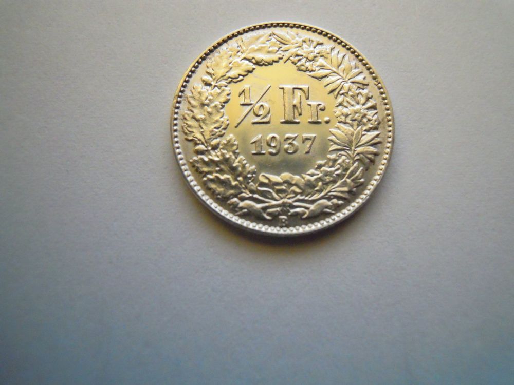 50 Rp. 1937 unz /stgl Top (Neu (gemäss Beschreibung)) in Kriegstetten für CHF 35 – mit Lieferung ...