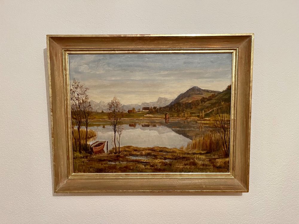 Landschaft mit See - Keller (Gebraucht) in Zürich für CHF 60 – nur Abholung auf Ricardo kaufen