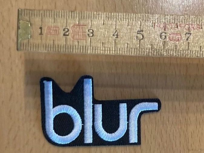 Blur Patch Sticker Aufnäher Metal Rock Band (Neu (gemäss Beschreibung ...