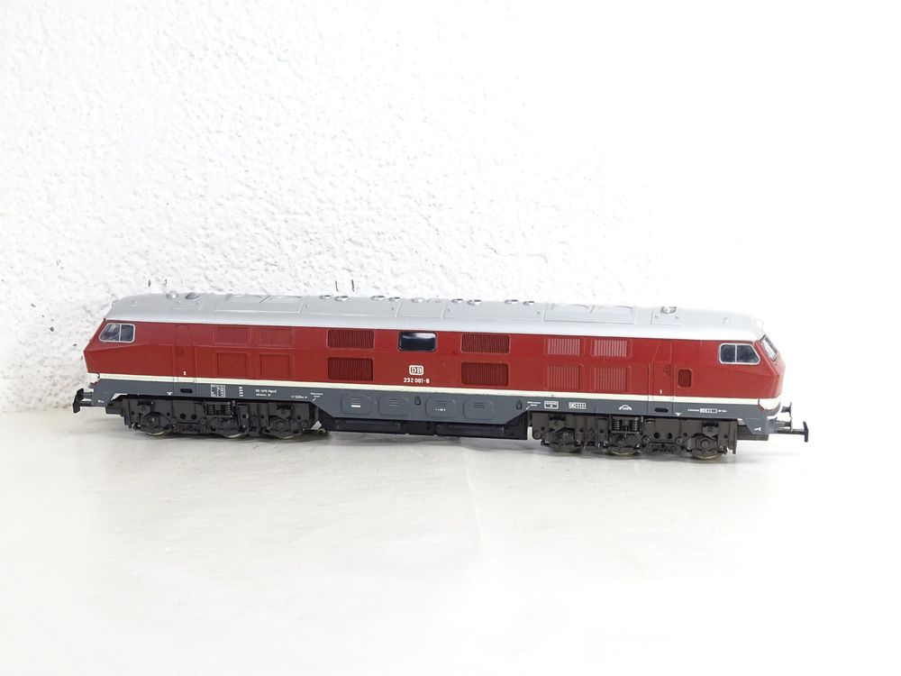 Rivarossi Diesellok BR232 001-8 DB, Rot, H0,WS/AC | Kaufen auf Ricardo