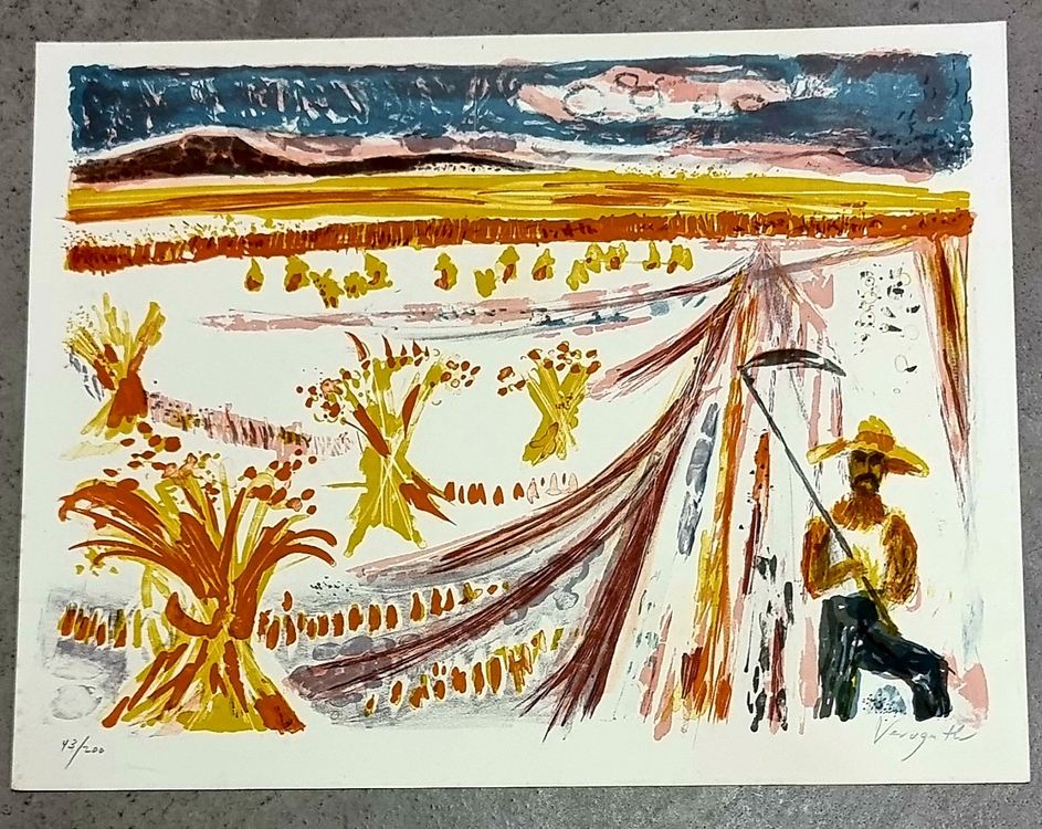 Gerold Veraguth. Original-Lithografie. Handsign&nummeriert (Gebraucht ...