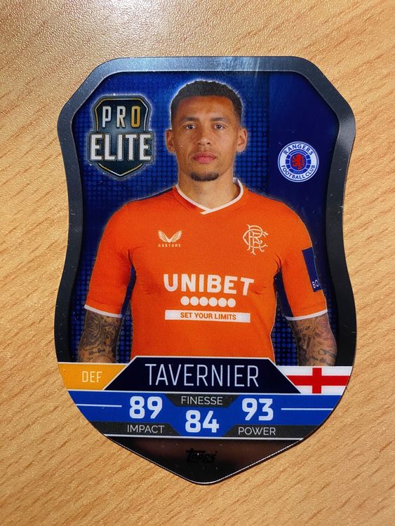 Topps Pro Elite Schild James Tavernier Rangers | Kaufen auf Ricardo