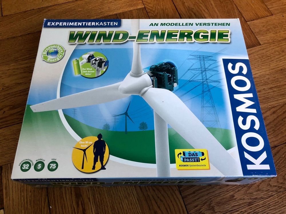 Windrad Experimentierkasten mit Generator KOSMOS | Kaufen auf Ricardo