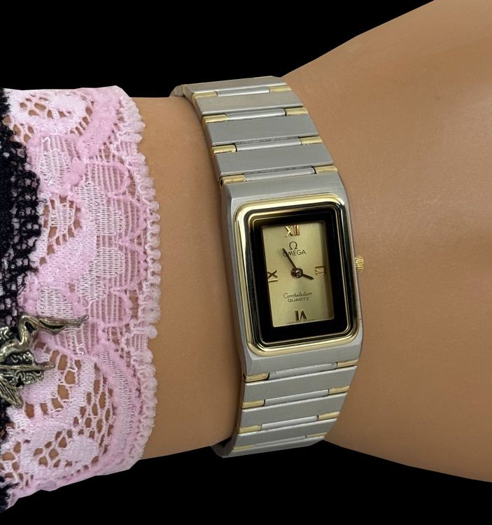 OMEGA 1375 CONSTELLATION Damenuhr in Stahl-18K 750 Gold (Gebraucht) in ...