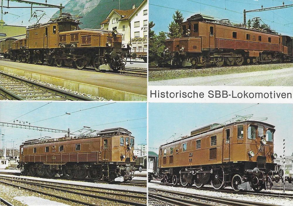 Historische SBB-Lokomotiven (Neu (gemäss Beschreibung)) in Rothrist für CHF 1.5 – mit Lieferung ...