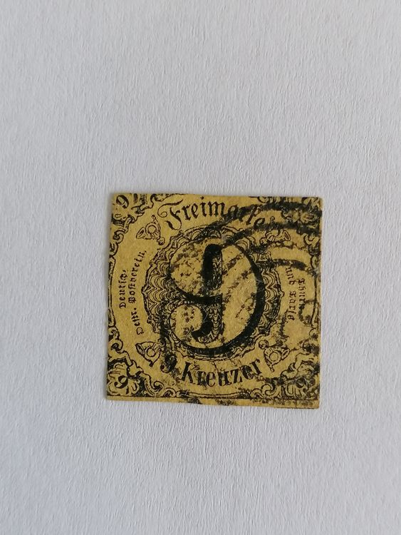 Alt Deutschland Turn und Taxis, 9 Kreuzer (Gebraucht) in Happerswil für ...