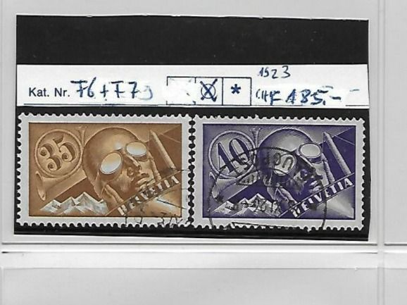 FP 1923 gest. F6 + F7 Kat: CHF 185.- (Gebraucht) in Basel für CHF 9 – mit Lieferung auf Ricardo ...