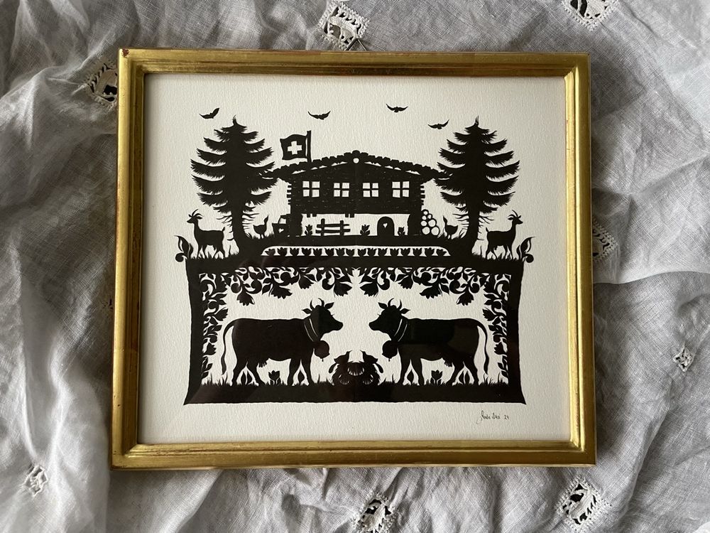 Scherenschnitt (Neu (gemäss Beschreibung)) in Konolfingen für CHF 78 – mit Lieferung auf Ricardo ...