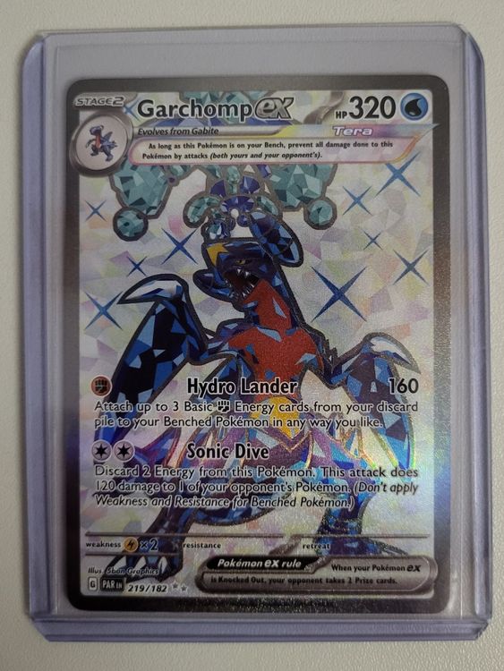 Garchomp EX - Holo - Pokemon - EN - PAR 219 (Neu (gemäss Beschreibung ...