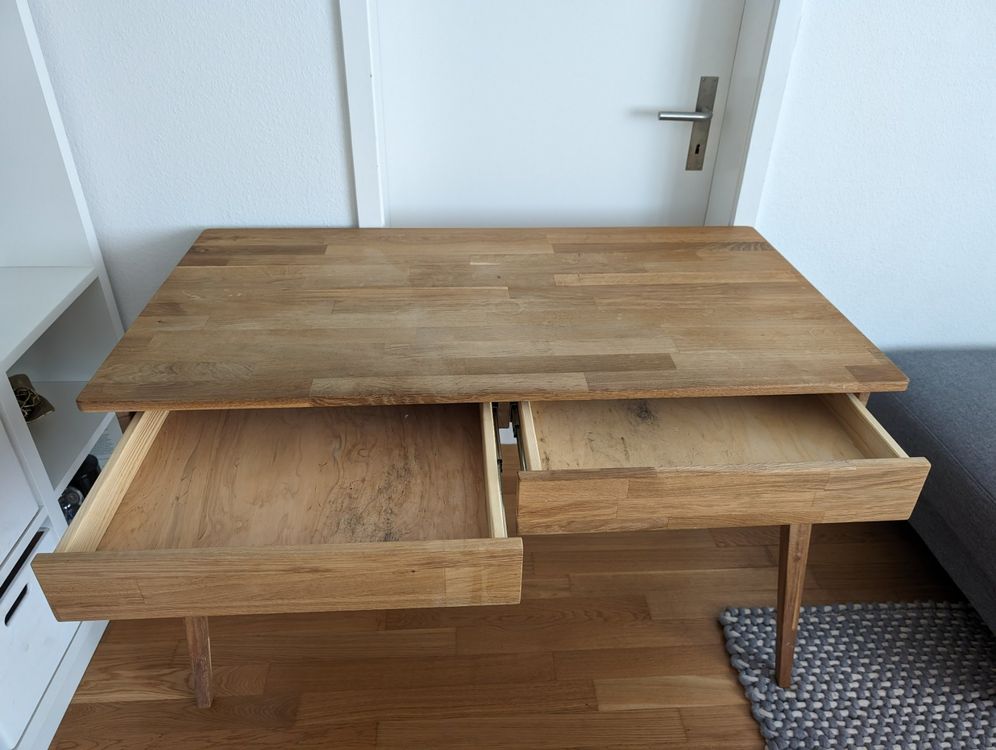 Pult aus massivem Eichenholz, 65x 120cm | Kaufen auf Ricardo