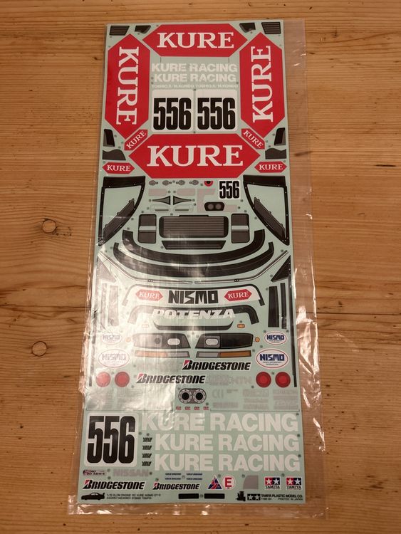 Sticker für Tamiya Kure Nismo GT-R - 44005 (Tamiya TGX.Mk1) (Neu und ...