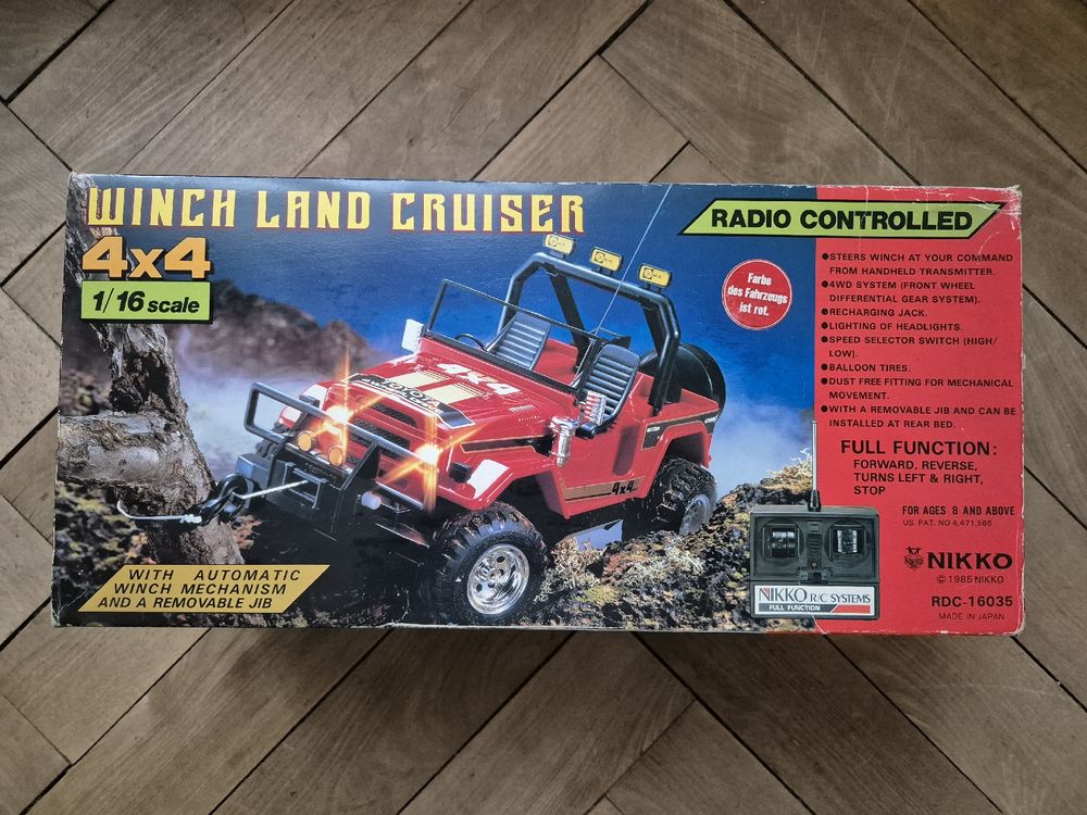 Nikko Toyota Land Cruiser Winch Off Roader 4WD (Gebraucht) in Uster für CHF 100 – mit Lieferung ...