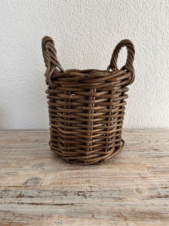 Deko Korb / Übertopf mit Hänkel | Acheter sur Ricardo