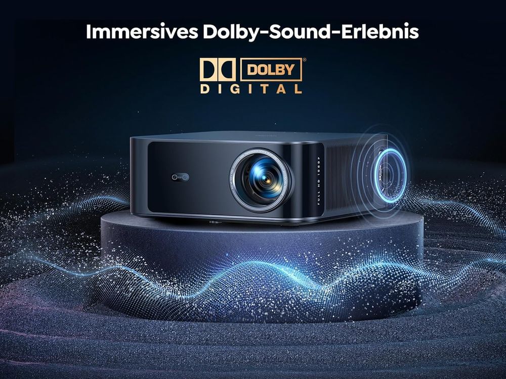 Neu Beamer Full HD 1080p 1200 ANSI Netflix und Dolby Audio (Neu und ...