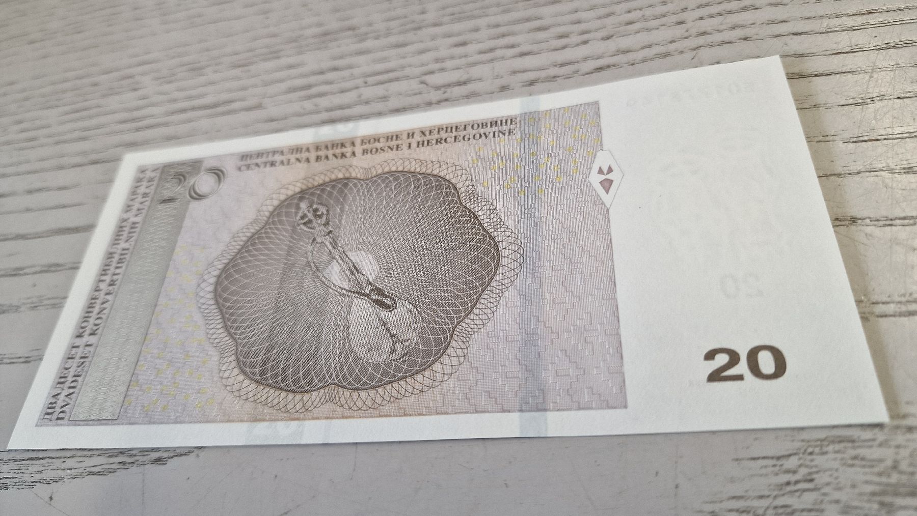 Seltene Banknote 20 KM Bosnien Herzegowina Sammlerstueck (Neu und ...