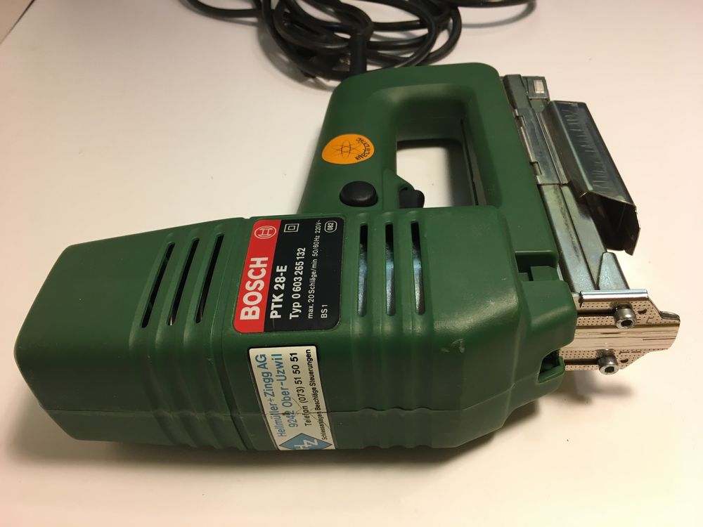 Bosch Elektrotacker PTK 28-E (Gebraucht) in Meggen für CHF 40 – mit ...