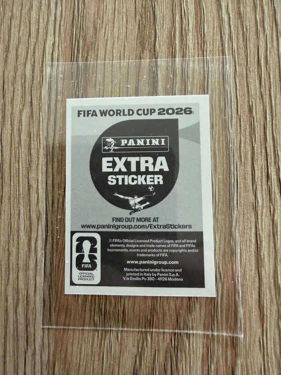 * Panini WM 2026 -Extra Sticker- Christiano Ronaldo Bronze * (Neuf ...