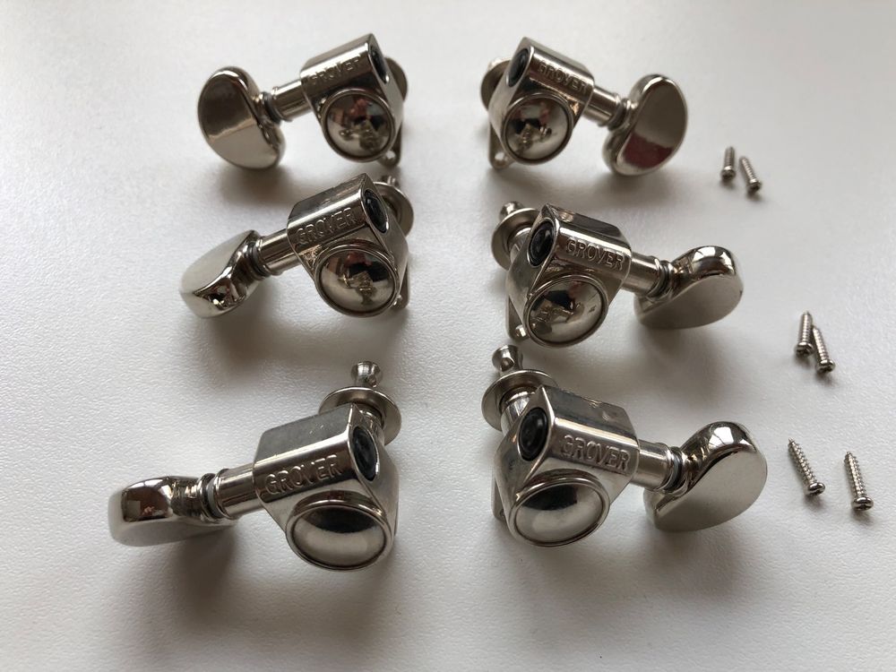 Grover 3+3 Tuner, vernickelt | Kaufen auf Ricardo