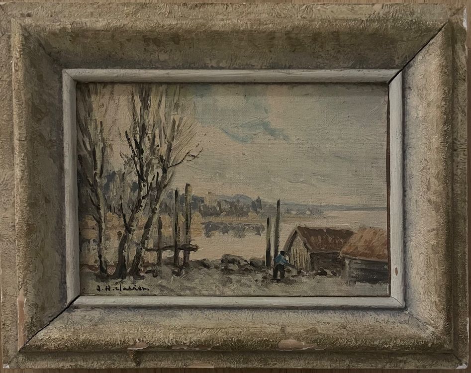 Landschafts Gemälde Unl Sig (Gebraucht) in Root für CHF 5 – mit Lieferung auf Ricardo kaufen