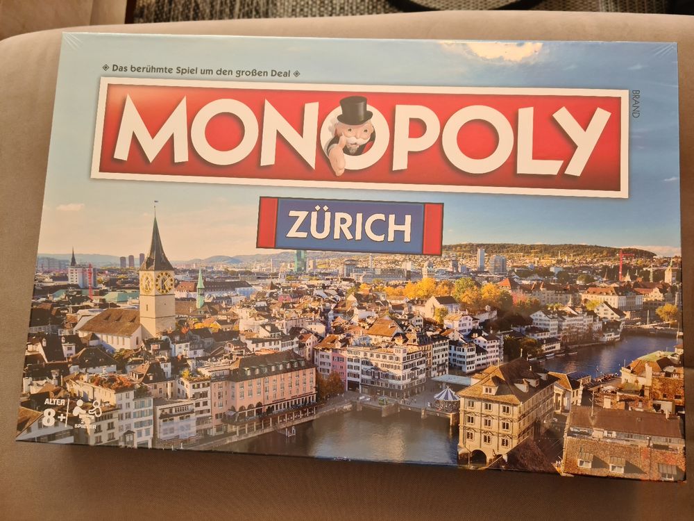 Monopoly Zürich Edition (Neu und originalverpackt) in Baden für CHF 24 – mit Lieferung auf ...
