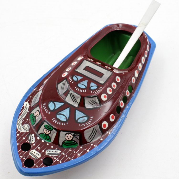 Knatterboot Pop Pop Kerzen Boot Dampfboot Blechspielzeug (Neu und ...