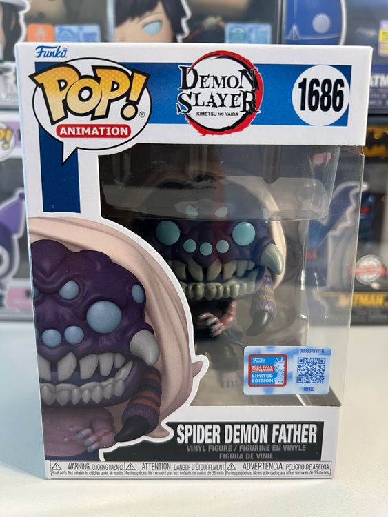 Funko POP! Demon Slayer Spider Demon Father Edition Limitée (Neu und ...