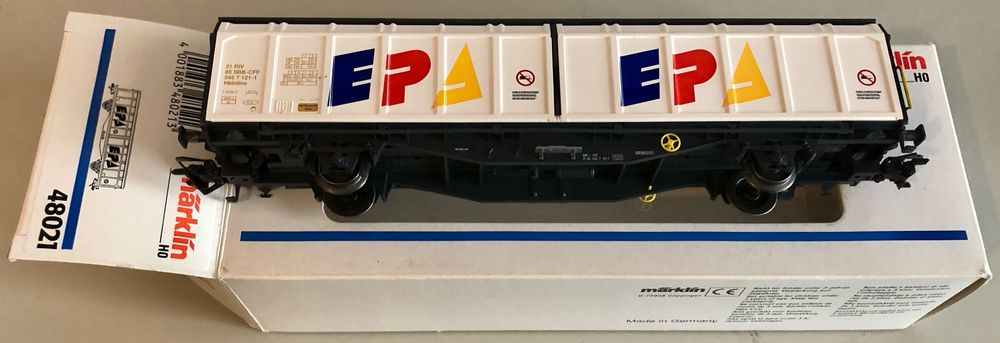 Wagon march. CFF "EPA" - SBB Güterwagen EPA Märklin 48021 (Gebraucht ...