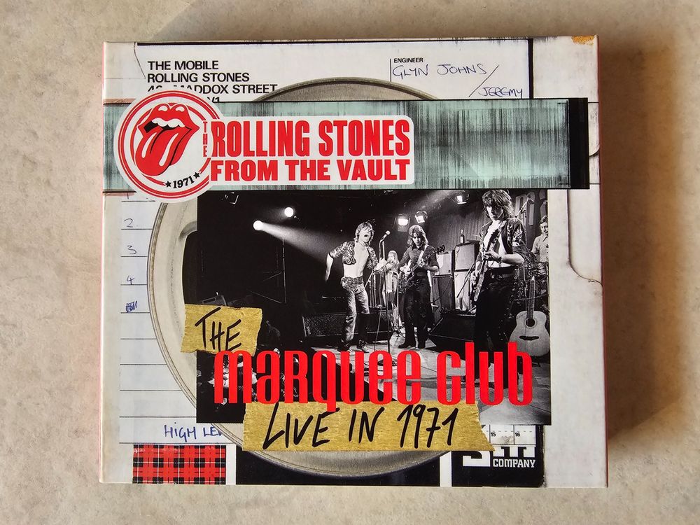 The Rolling Stones - The Marquee Club LIVE In 1971 The Vault | Kaufen ...