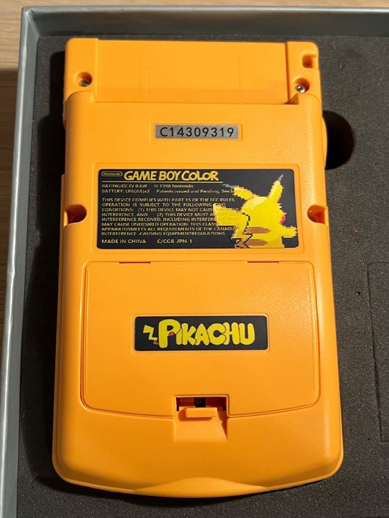 Gameboy Color IPS Mod Pokemon Pikachu Nintendo (Gebraucht) in St ...