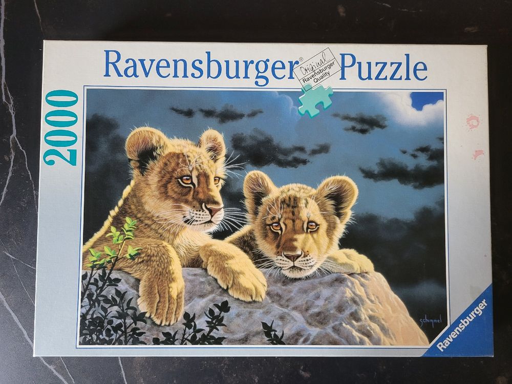 Ravensburger Puzzle 2000 Teile, Löwenbrüder (Gebraucht) in Muri AG für CHF 5 – mit Lieferung auf ...